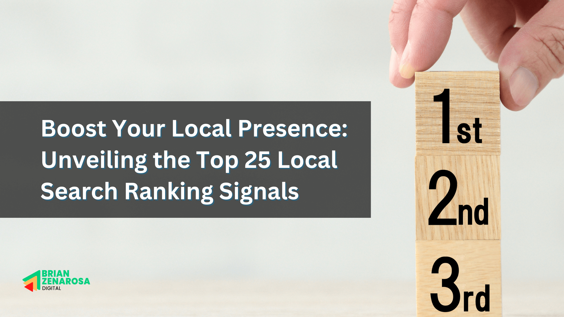 Unveiling the Top 25 Local Search Ranking Signals